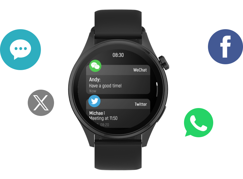 WatchX Fusion Smart Sports Watch – depinhouse.